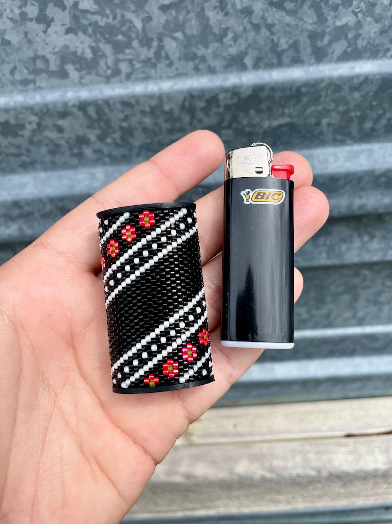 Pattern Download for MINI Bic Beaded Lighter Case, Even Count Tubular ...
