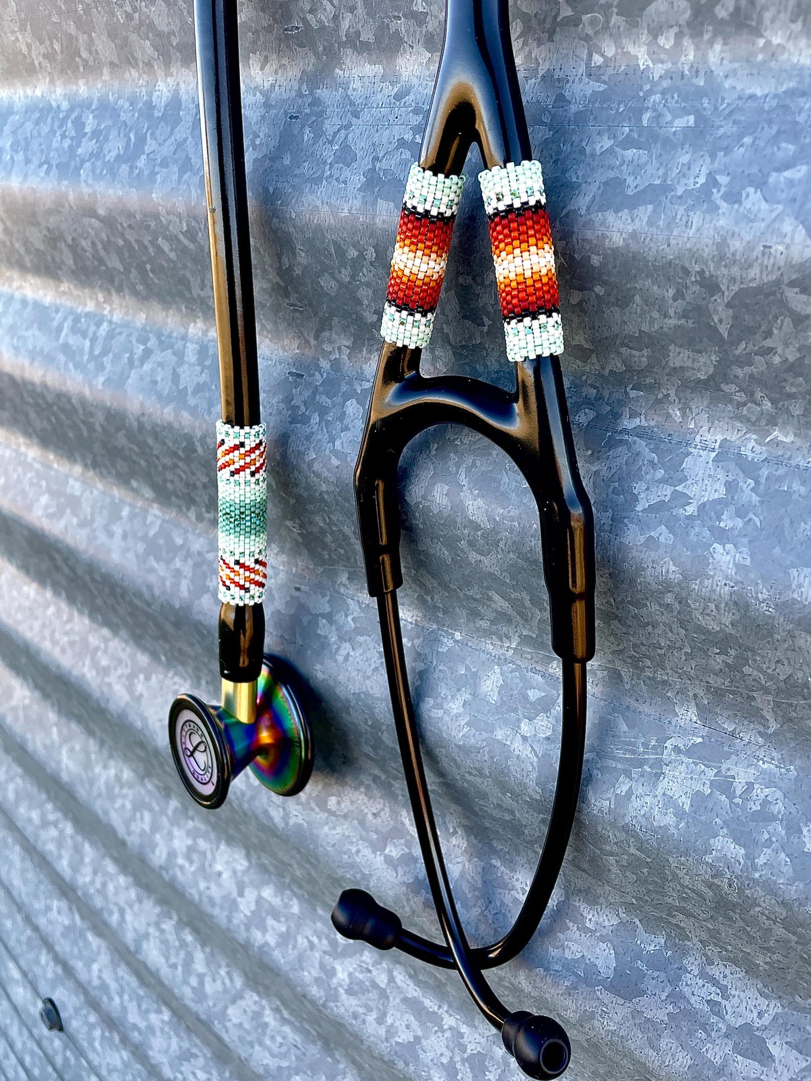Pattern Download for Beaded Stethoscope, Even Count Tubular Peyote ...