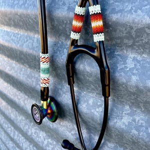 Pattern Download for Beaded Stethoscope, Even Count Tubular Peyote ...