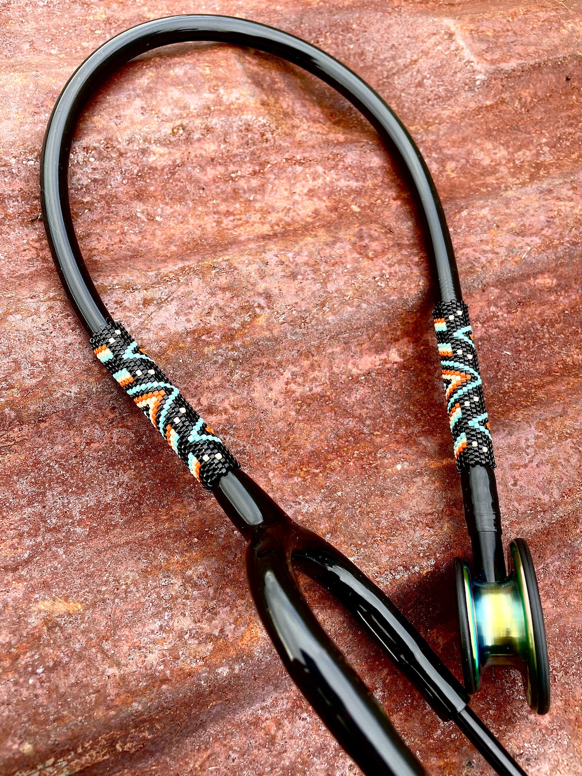 Pattern Download for Beaded Stethoscope, Even Count Tubular Peyote ...