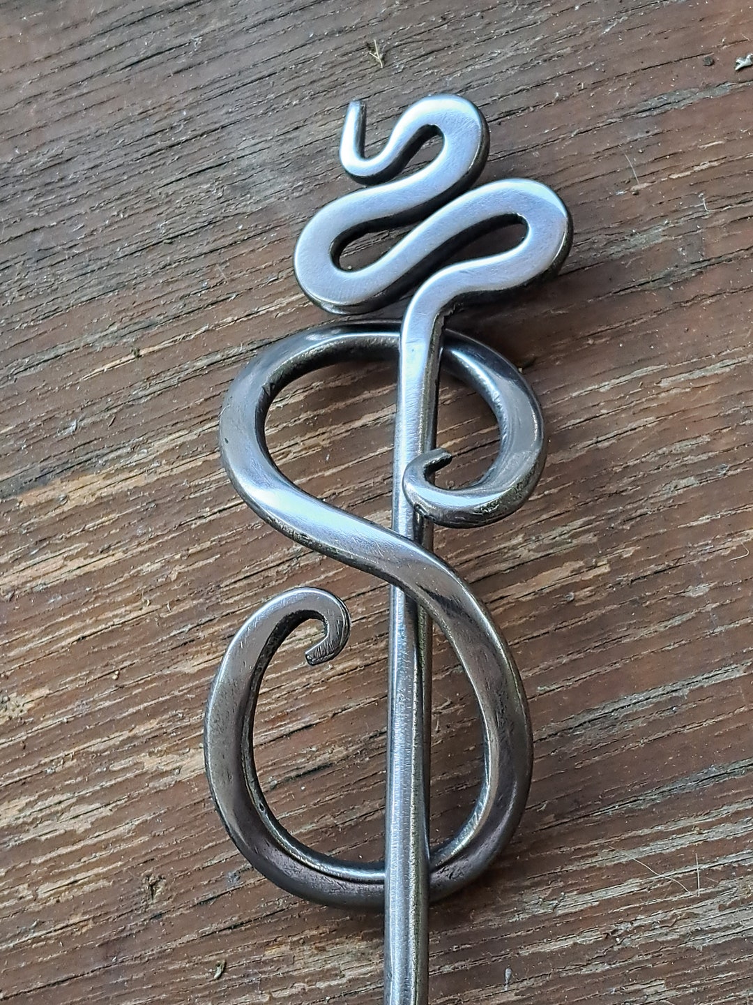 Hand Polished Viking Hair Pin - Etsy