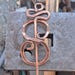 Hand Forged Copper Hair Pins - Etsy