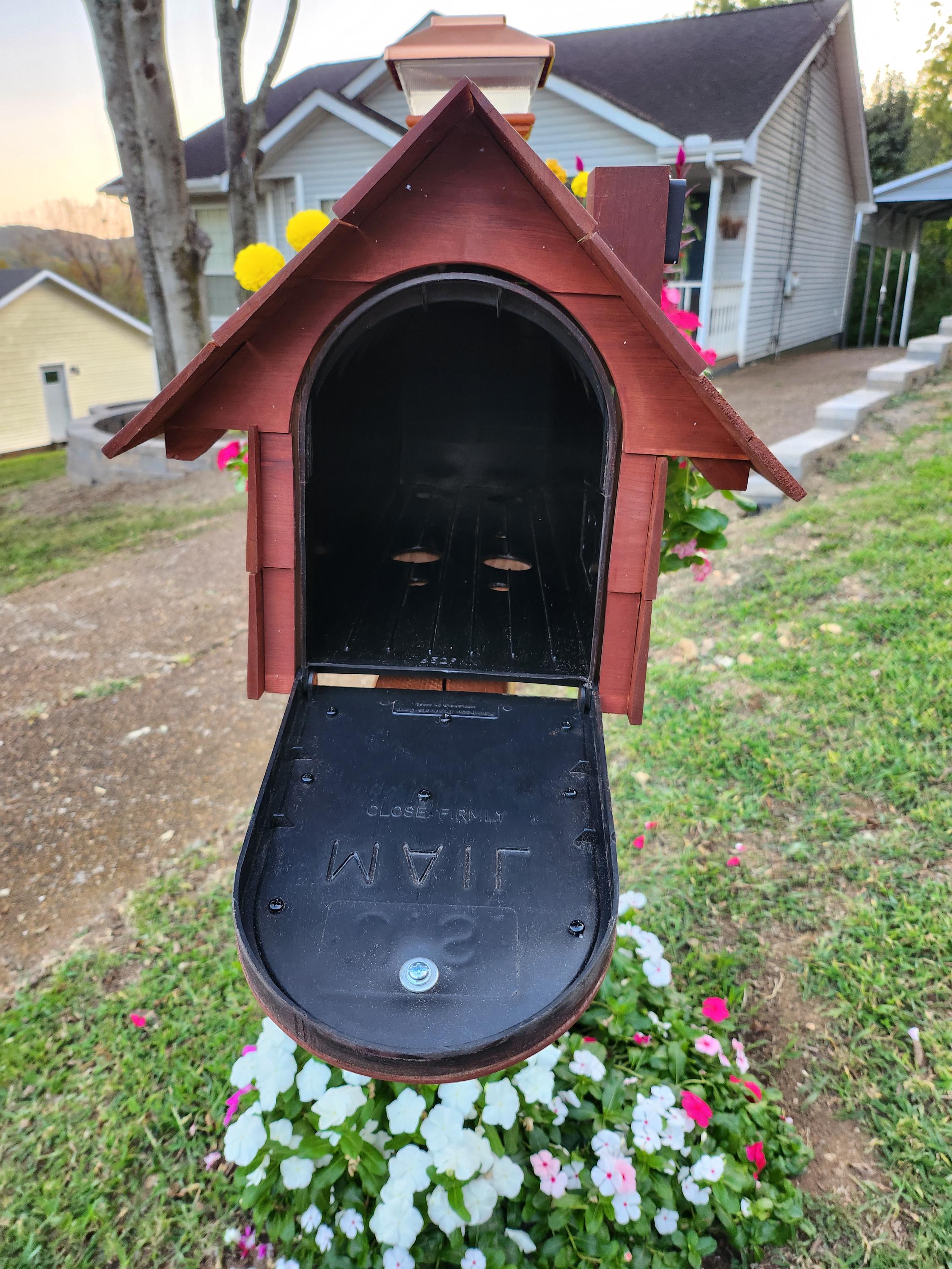 Cedar Cabin Cottage Country Vintage Rural Mailbox - Etsy