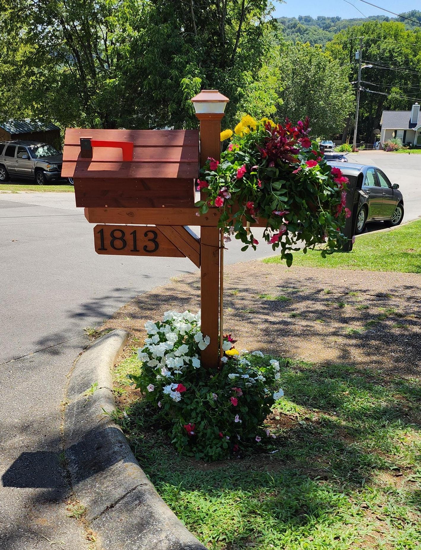 Cedar Cabin Cottage Country Vintage Rural Mailbox - Etsy