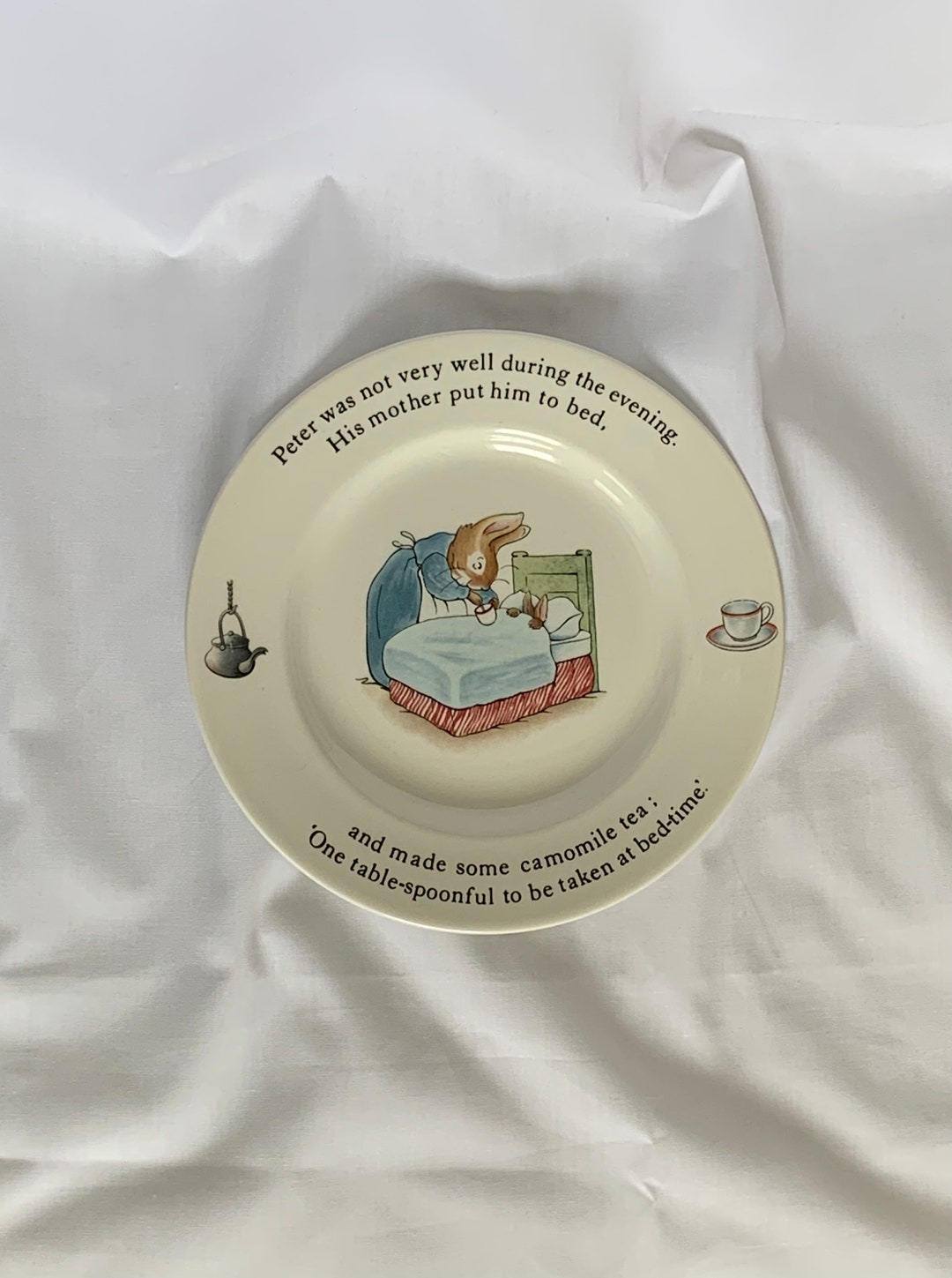 Vintage Wedgwood Peter Rabbit Plate - Kitchenware - Made in England - Etsy