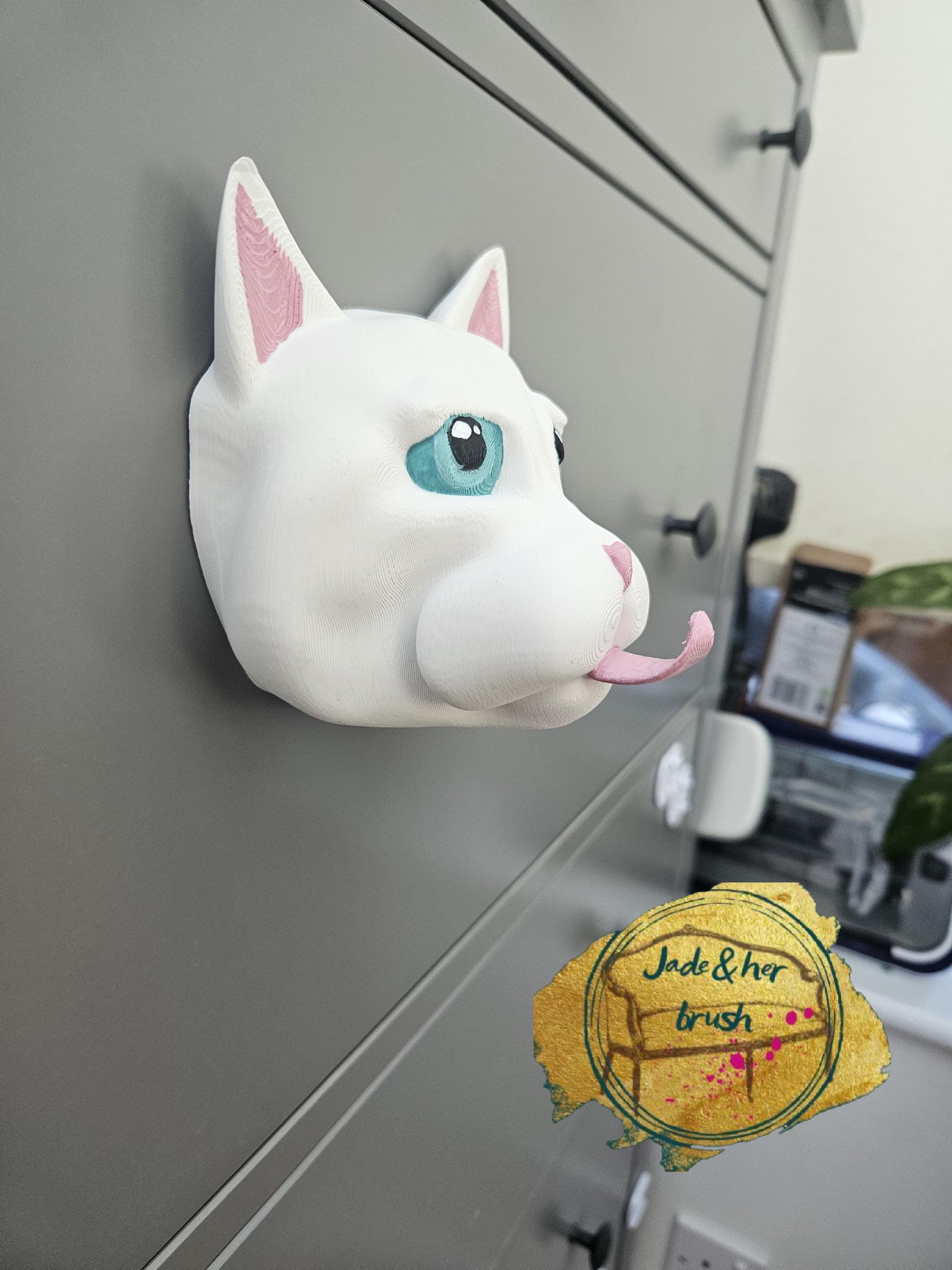 Cute Cat Wall Hook, Stl 3d Print File - Etsy