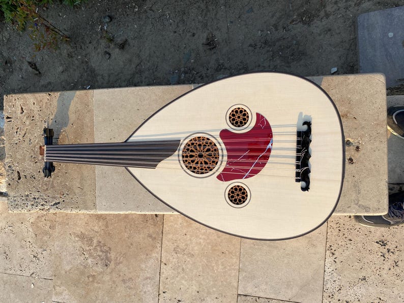 Handcrafted Traditional Turkish Oud Instrument | Authentic Middle ...