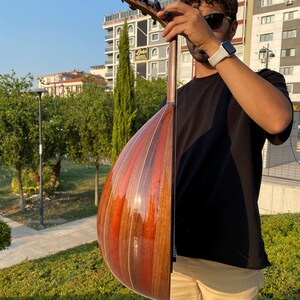 Handcrafted Traditional Turkish Oud Instrument | Authentic Middle ...