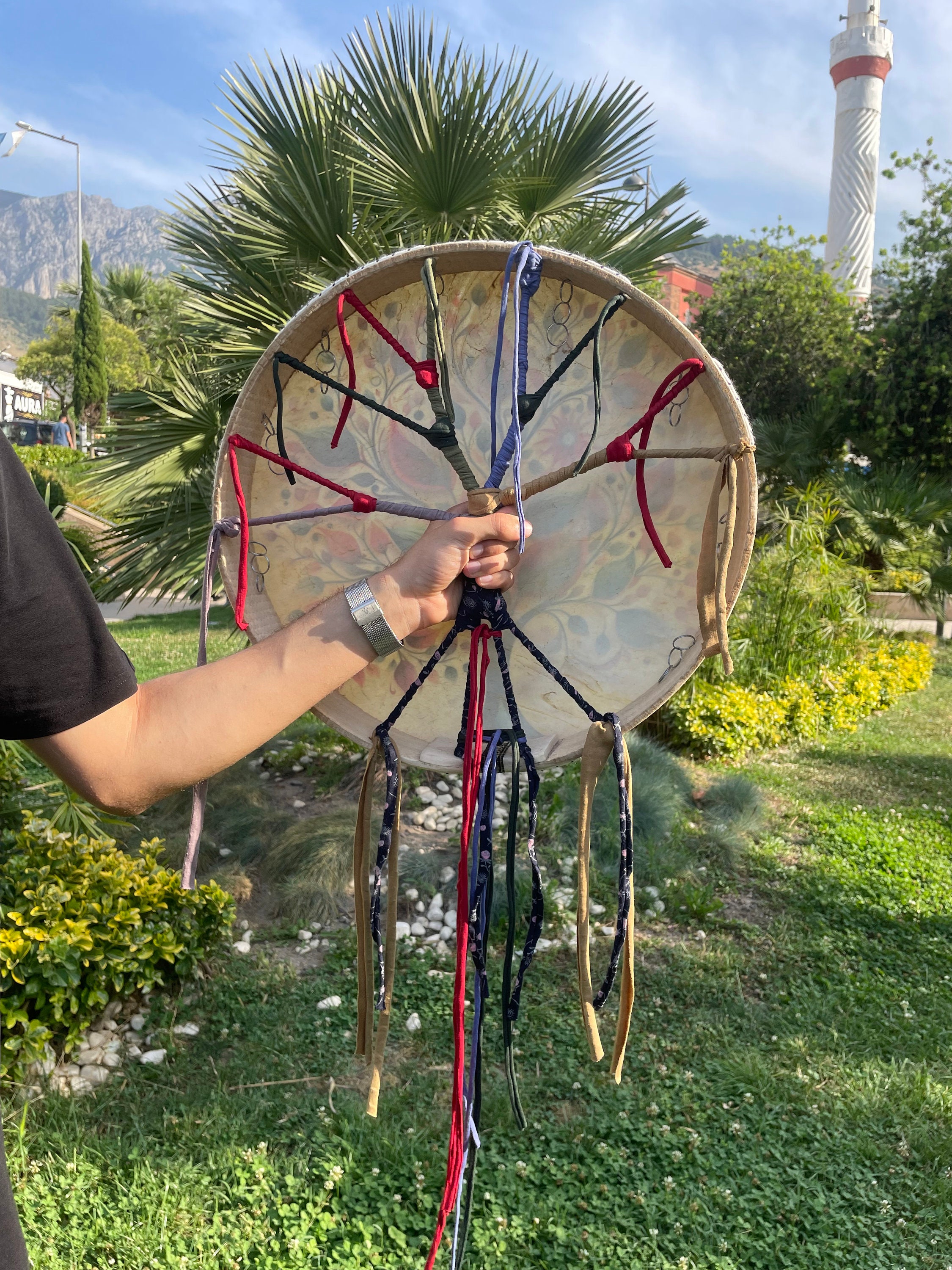 18-inch Tree of Life Shamanic Drum Traditional Meditation Drum ...