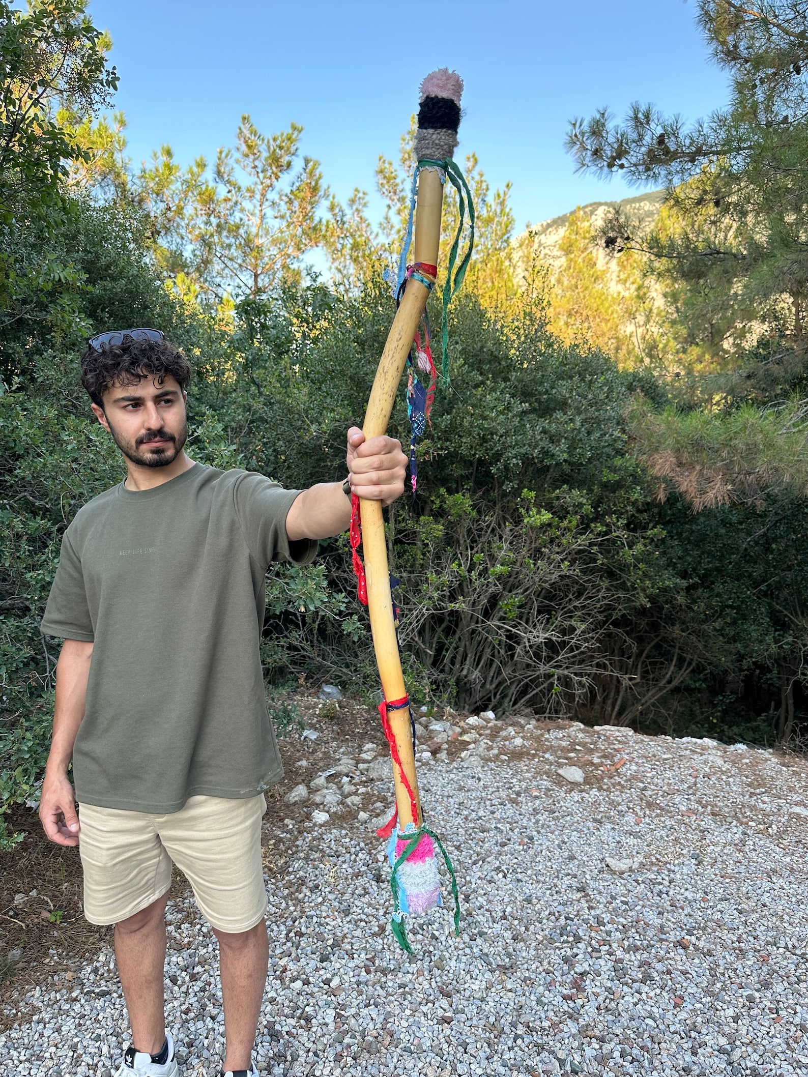 Traditional Shamanic Bamboo Rain Stick | Ritual and Meditation Tool ...