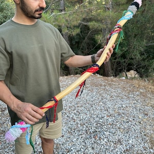 Traditional Shamanic Bamboo Rain Stick | Ritual and Meditation Tool ...