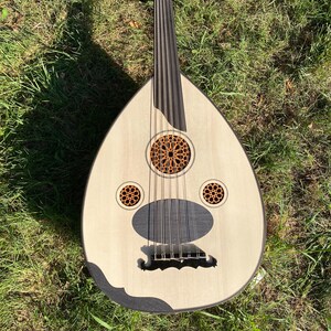 Professional Turkish Oud Instrument - Traditional Stringed Musical ...