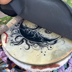 18-inch Tree of Life Shamanic Drum | Traditional Shaman Drum ...