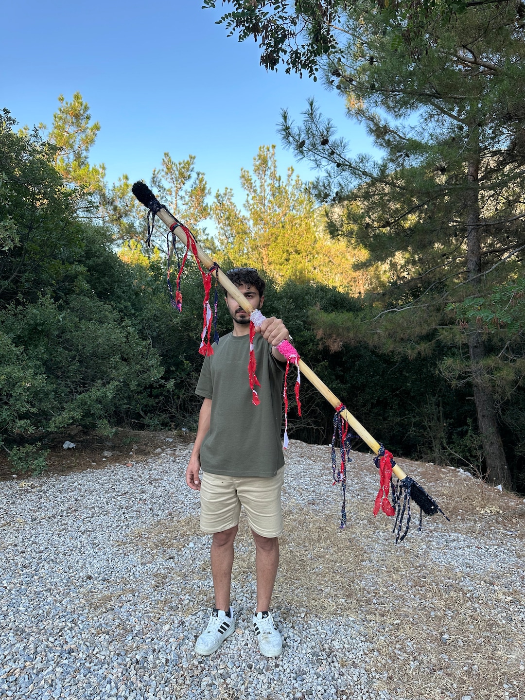 57 Inch Traditional Bamboo Rain Stick - Custom Shamanic Ritual Tool ...