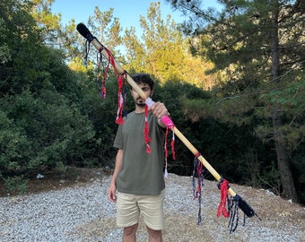 Traditional Shamanic Bamboo Rain Stick Ritual and Meditation Tool ...