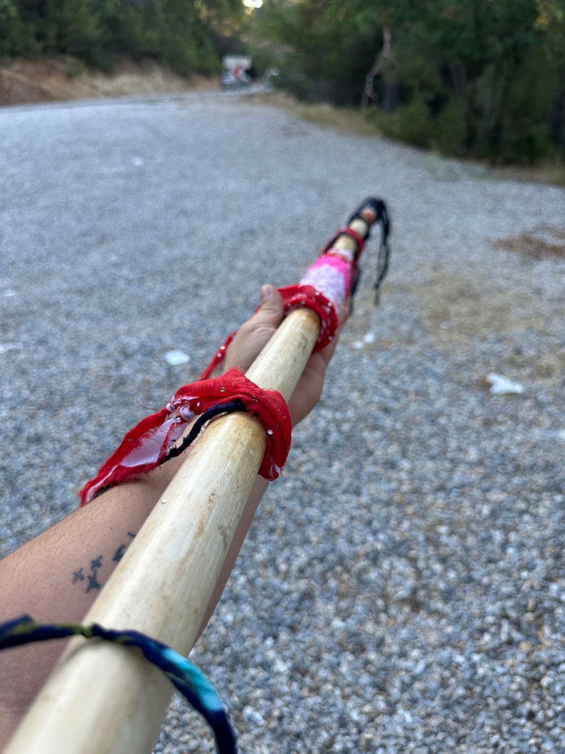 57 Inch Traditional Bamboo Rain Stick Custom Shamanic Ritual Tool ...