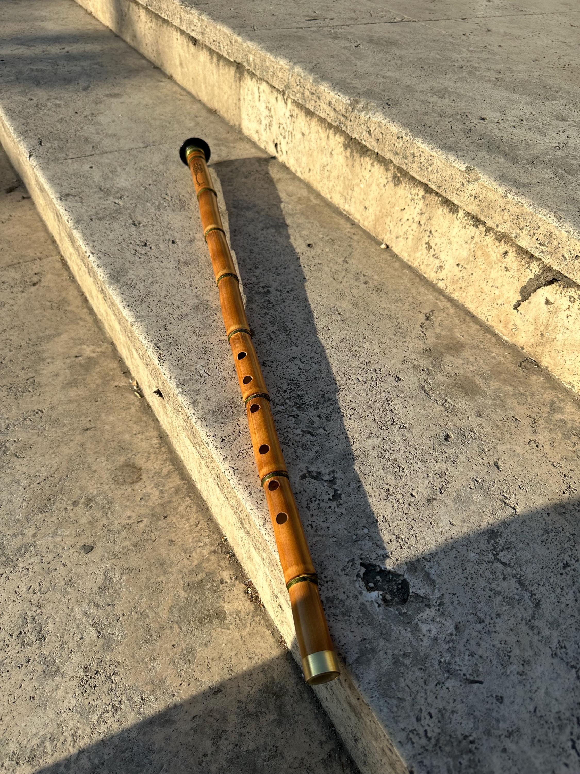 26-inch B Chord Traditional Turkish Ney Flute Authentic Sufi Instrument ...