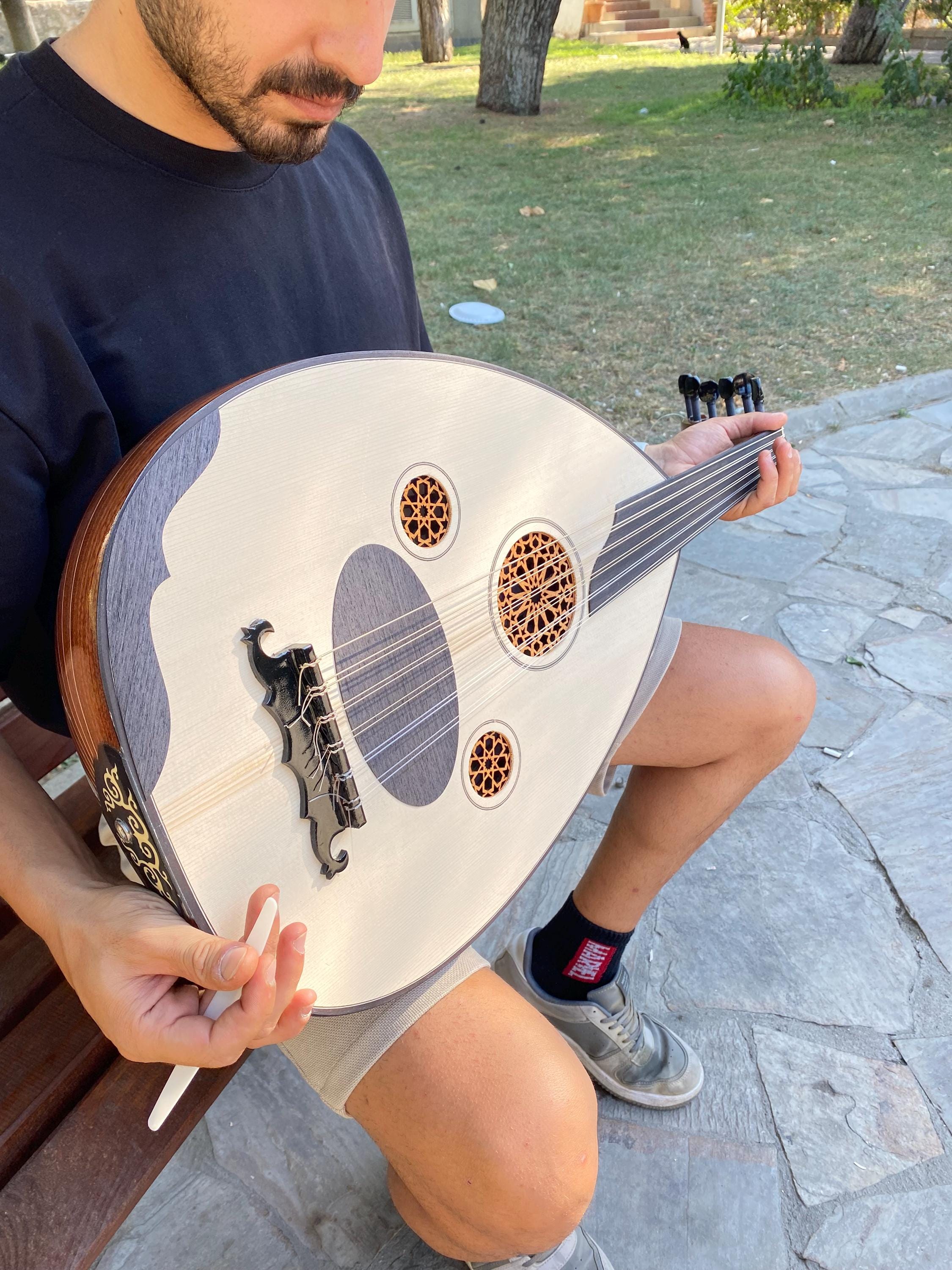 Professional Turkish Oud for Beginners - Mahogany & Walnut Wood ...