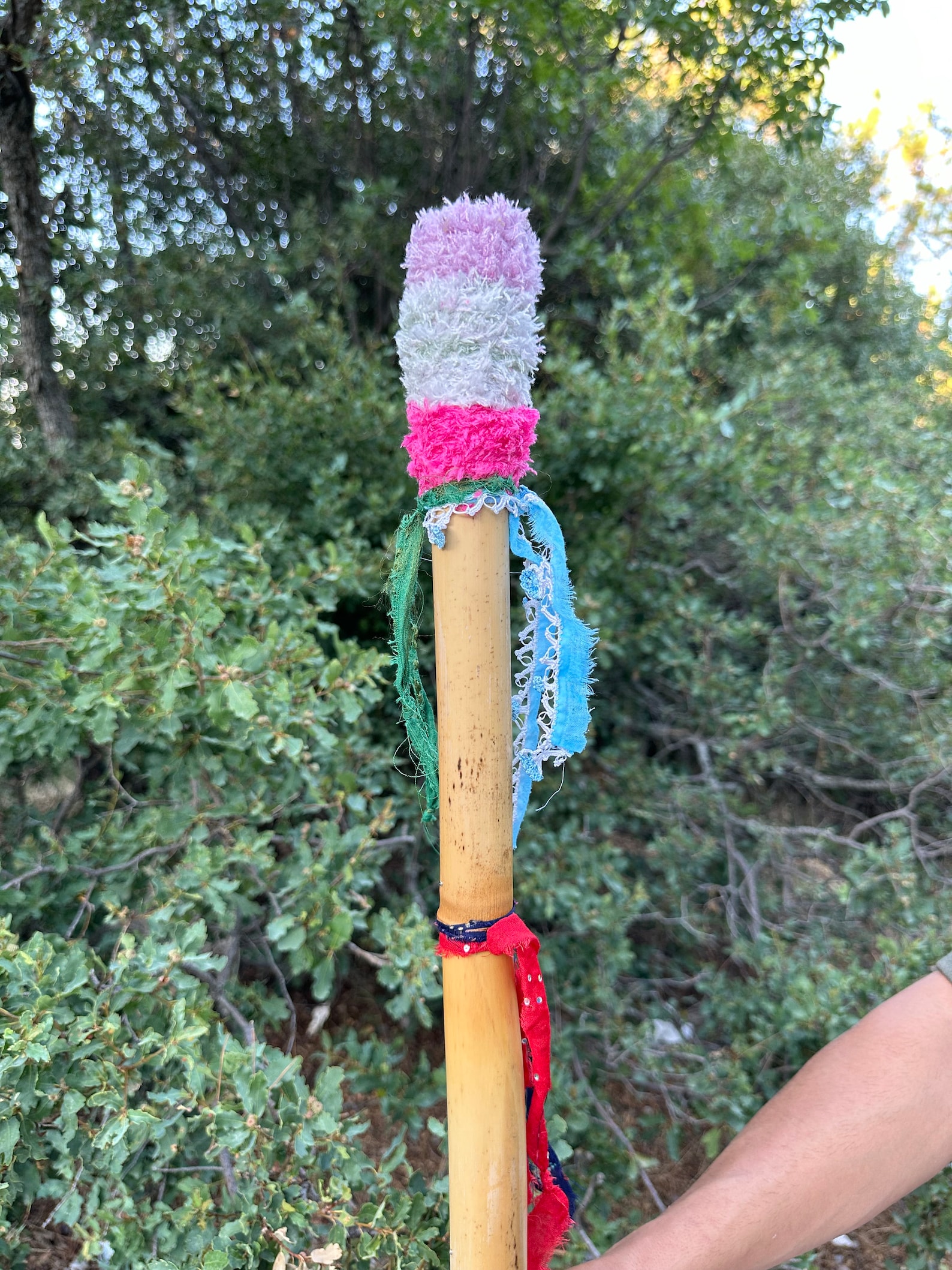 Traditional Shamanic Bamboo Rain Stick | Ritual and Meditation Tool ...