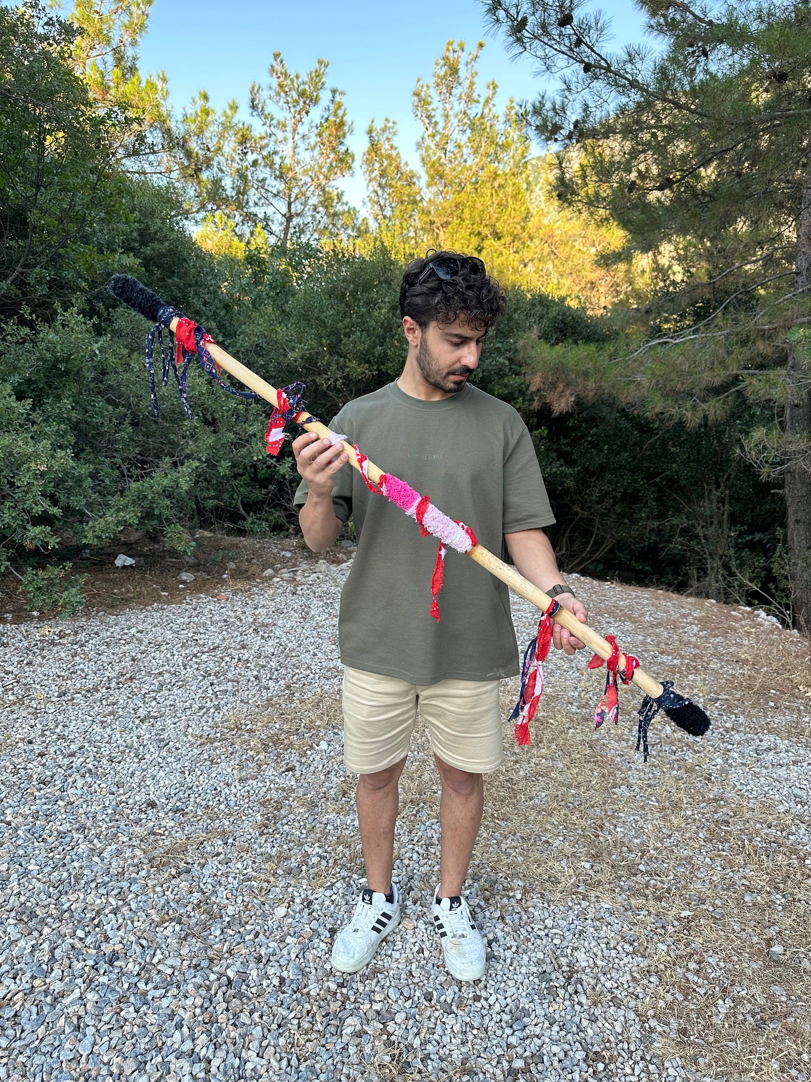 57 Inch Traditional Bamboo Rain Stick Custom Shamanic Ritual Tool ...