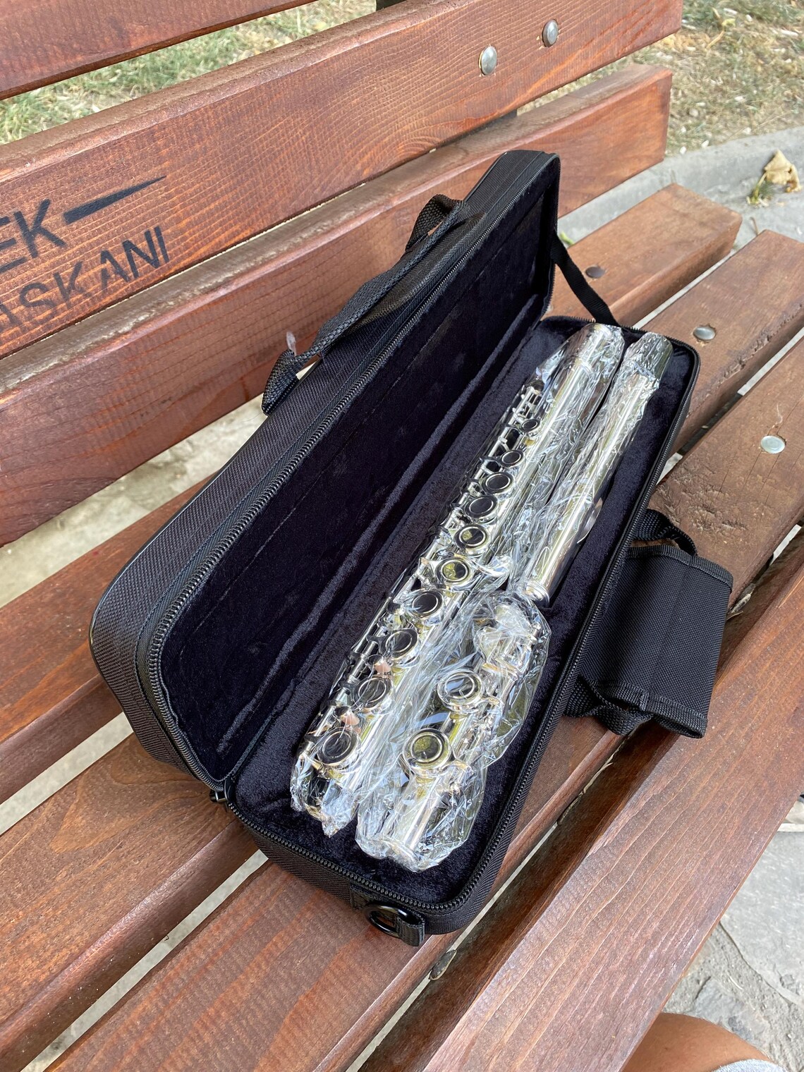 Professional Silver-plated C Side Flute | Wind Musical Instrument ...