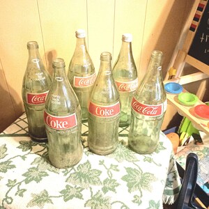 6 Pack Vintage 1qt32oz Coca Cola Bottles. - Etsy