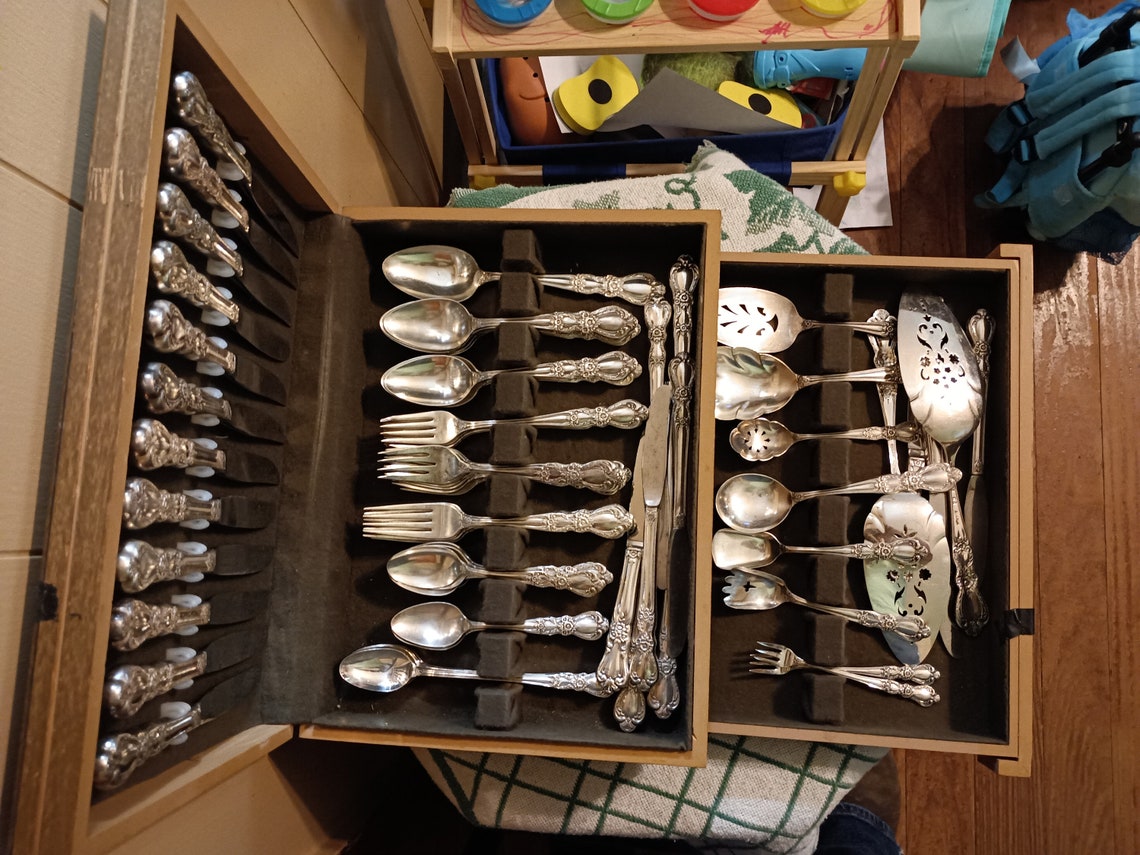 Original 1847 Rogers Bros heritage Silverware Set. - Etsy