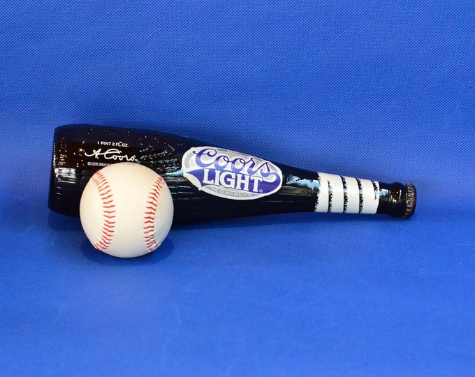Coors Light Baseball Bat Beer Bottle - Unopened Bottle - Limited ...