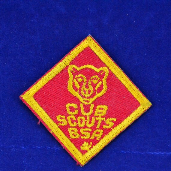 Vintage Bear Cub Rank Insignia Patch BSA Boy Scouts of America | Etsy