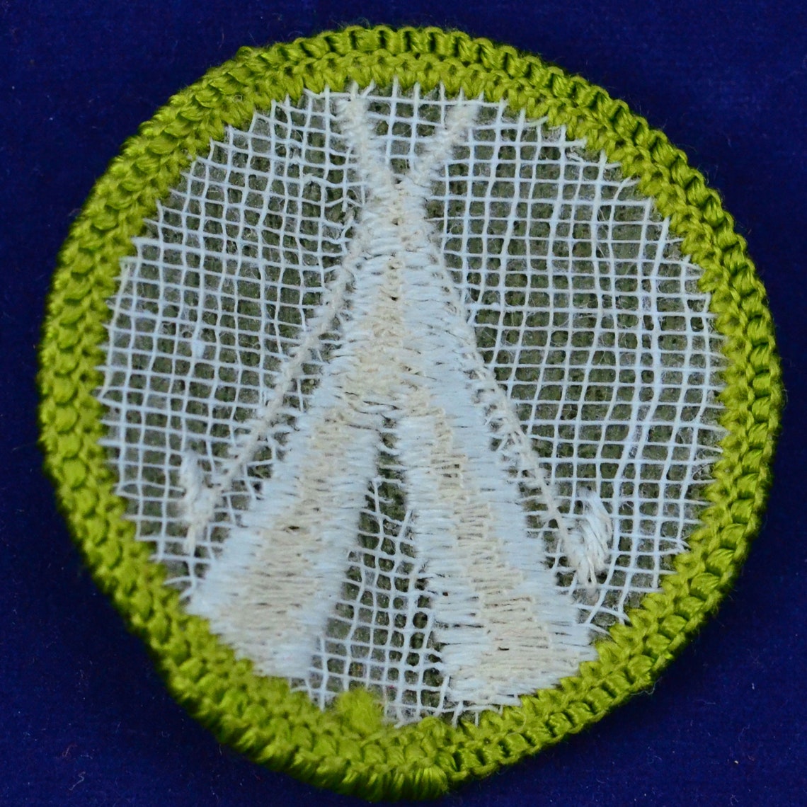 Vintage Boy Scout of America BSA Camping Embroidered Sew-on Khaki Merit ...
