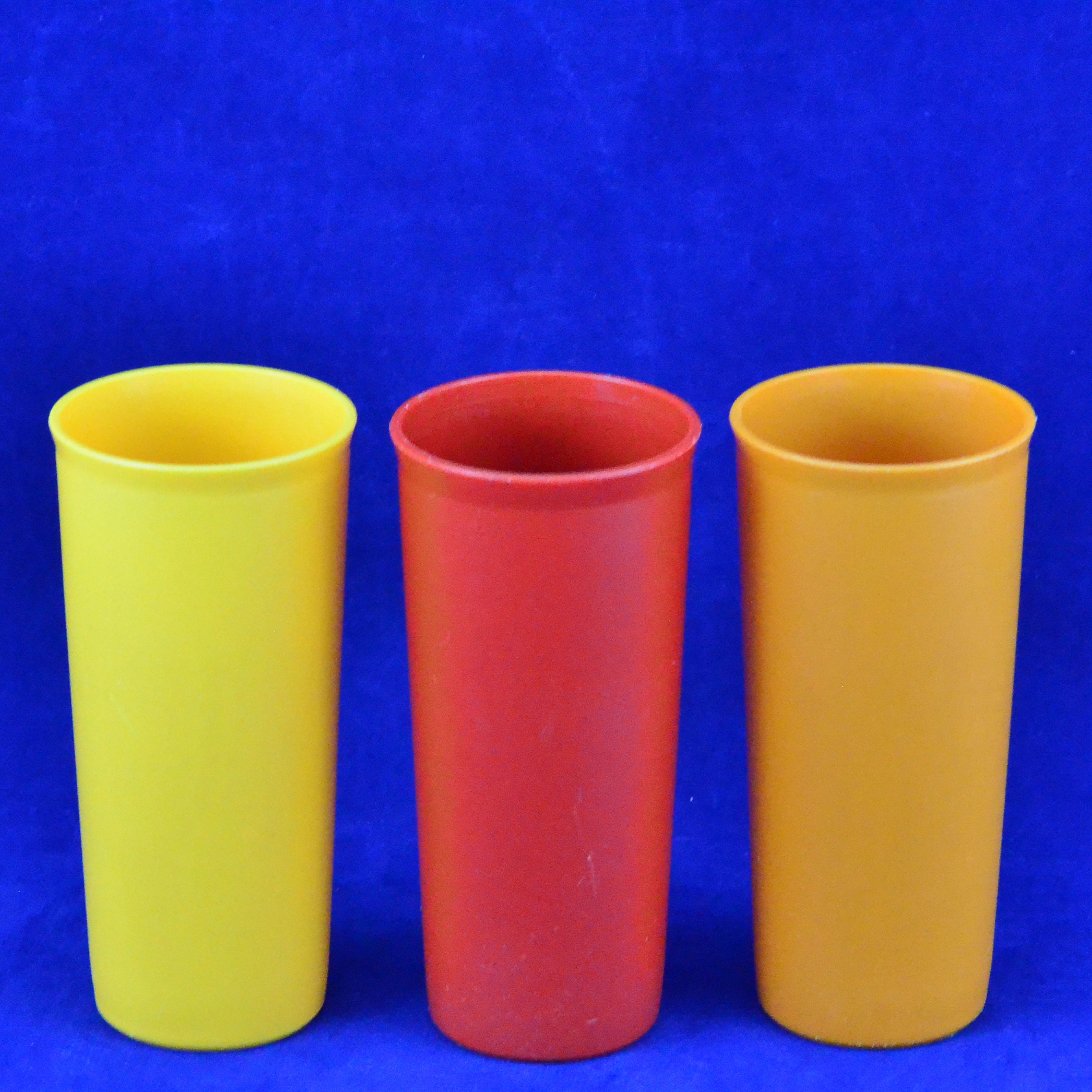 Set of 3 Vintage Tupperware 12 Ounce Tumblers Drinking Cups | Etsy