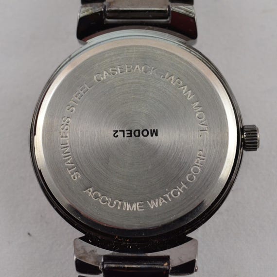 1990s Novelle Quartz Halloween Wristwatch - Skull & C… - Gem