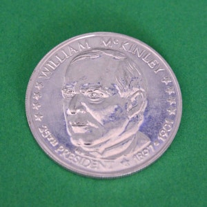 William Mckinley Commemorative Aluminum Coin or Token - United States ...