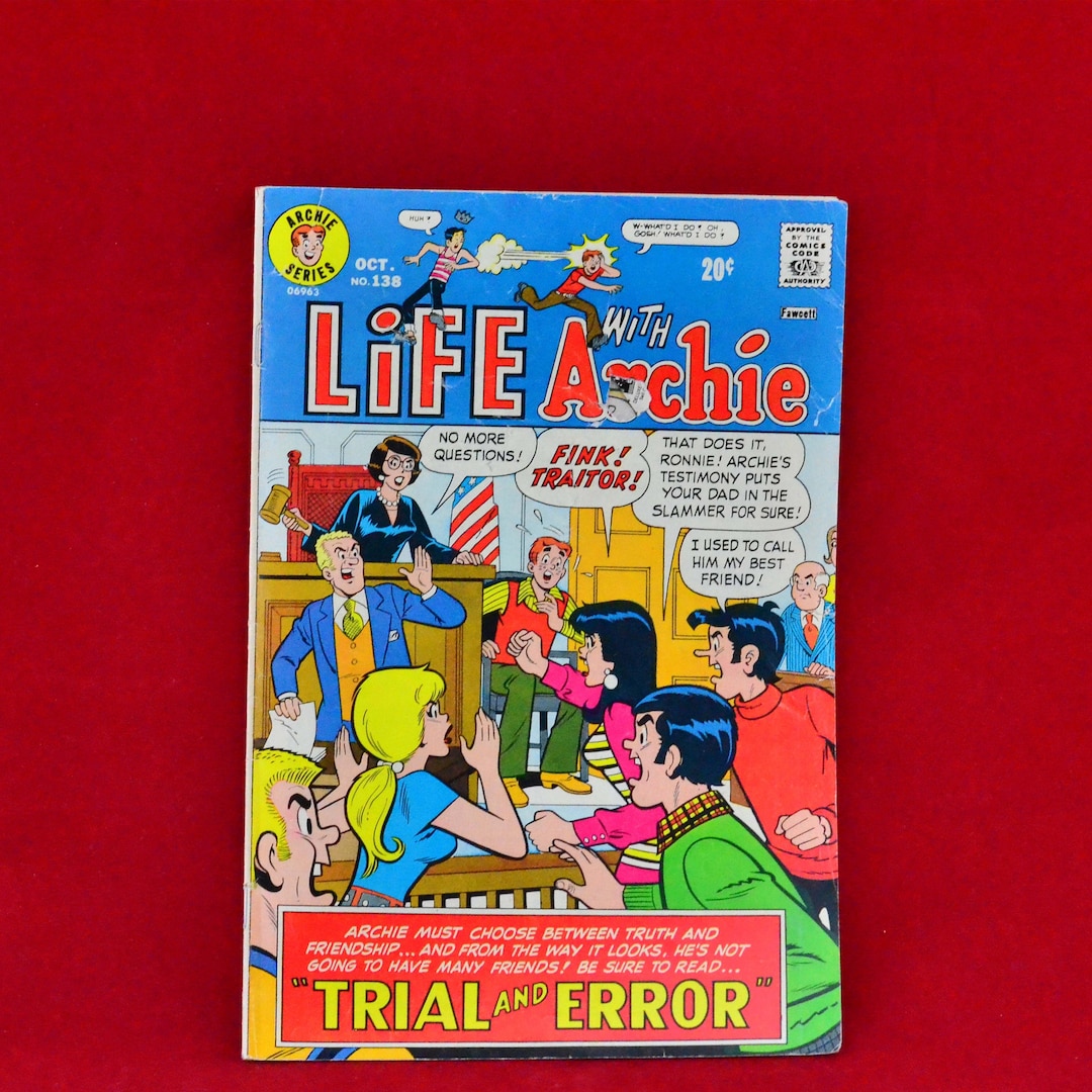 Life With Archie No 138 - Archie Series Comic Book Oct 1973 - Archie ...