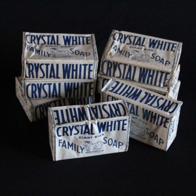 Crystal White Family Soap by Colgate-palmolive-peet Vintage - Etsy