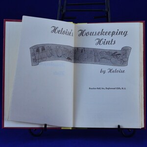 Heloise's Housekeeping Hints - Vintage Book C. 1962 - Heloise Columnist ...
