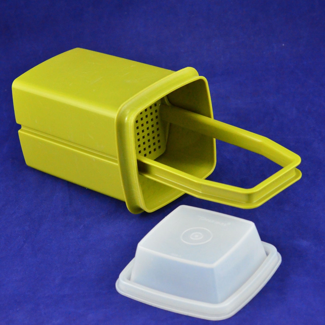 Vintage Tupperware Pick A Deli Pickle Keeper in Avocado Green With ...