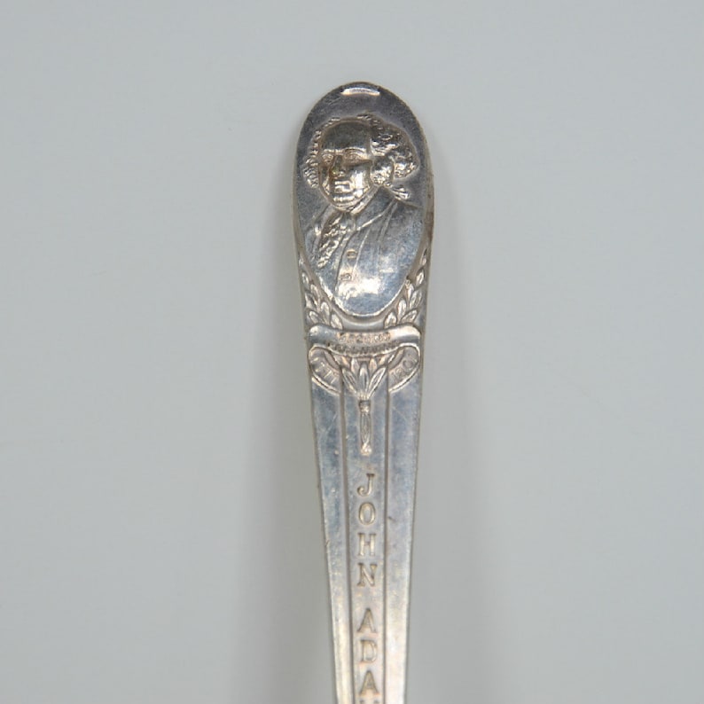 Vintage John Adams American President Collector Spoon by William Rogers ...