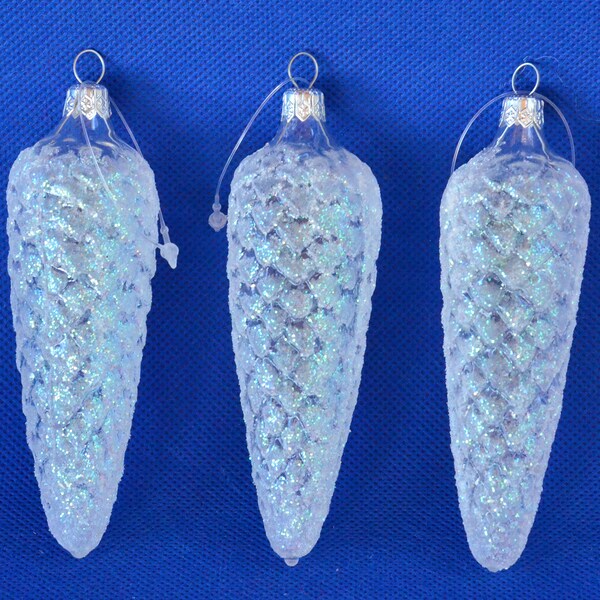 Glass Pine Cone - Etsy