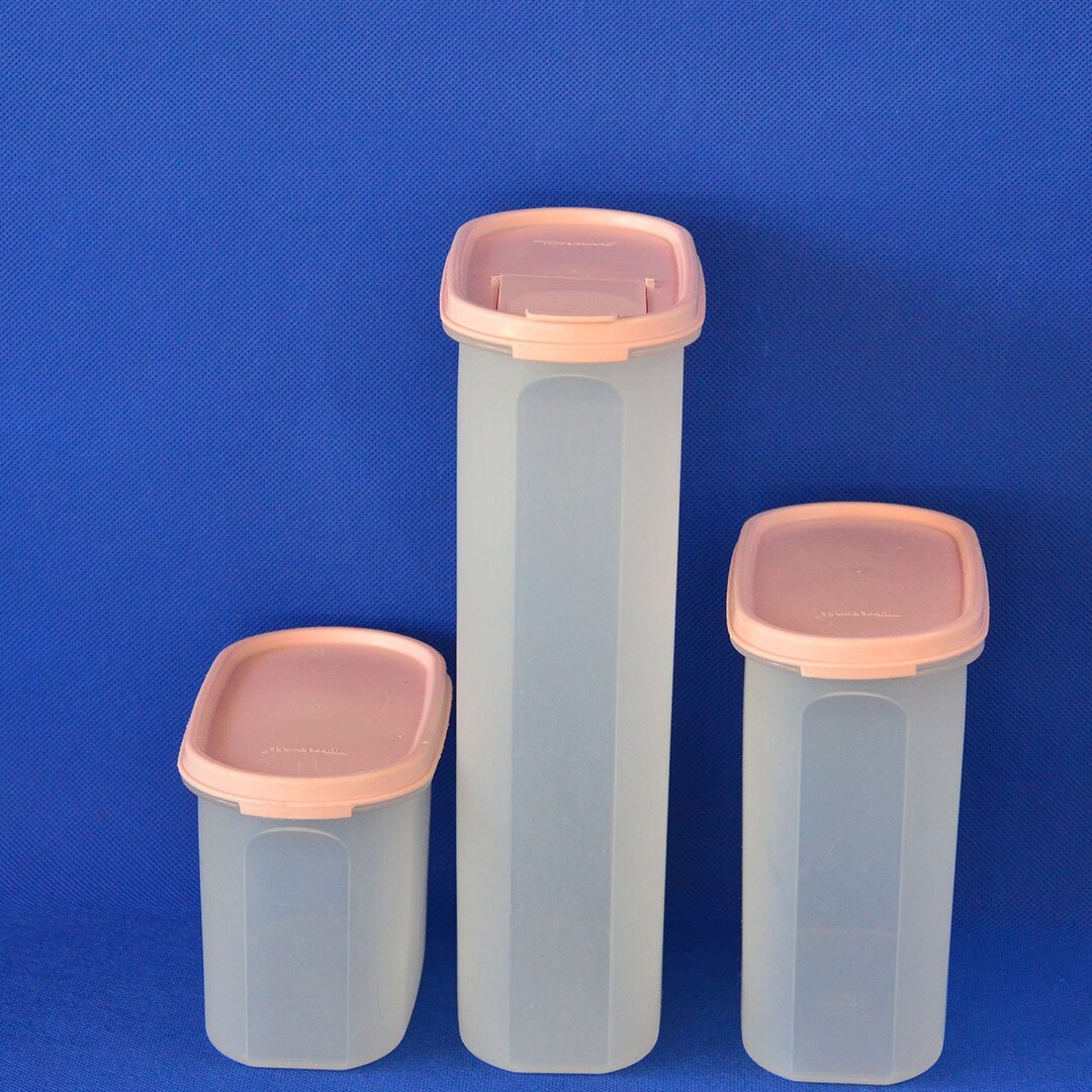 Set of 3 Tupperware Modular Mate Opaque Storage Containers 1615, 1613 ...