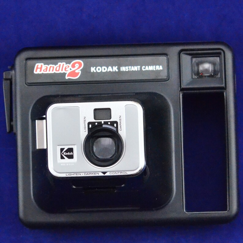 Vintage Handle 2 Kodak Instant Camera With Carry Case, Operation ...