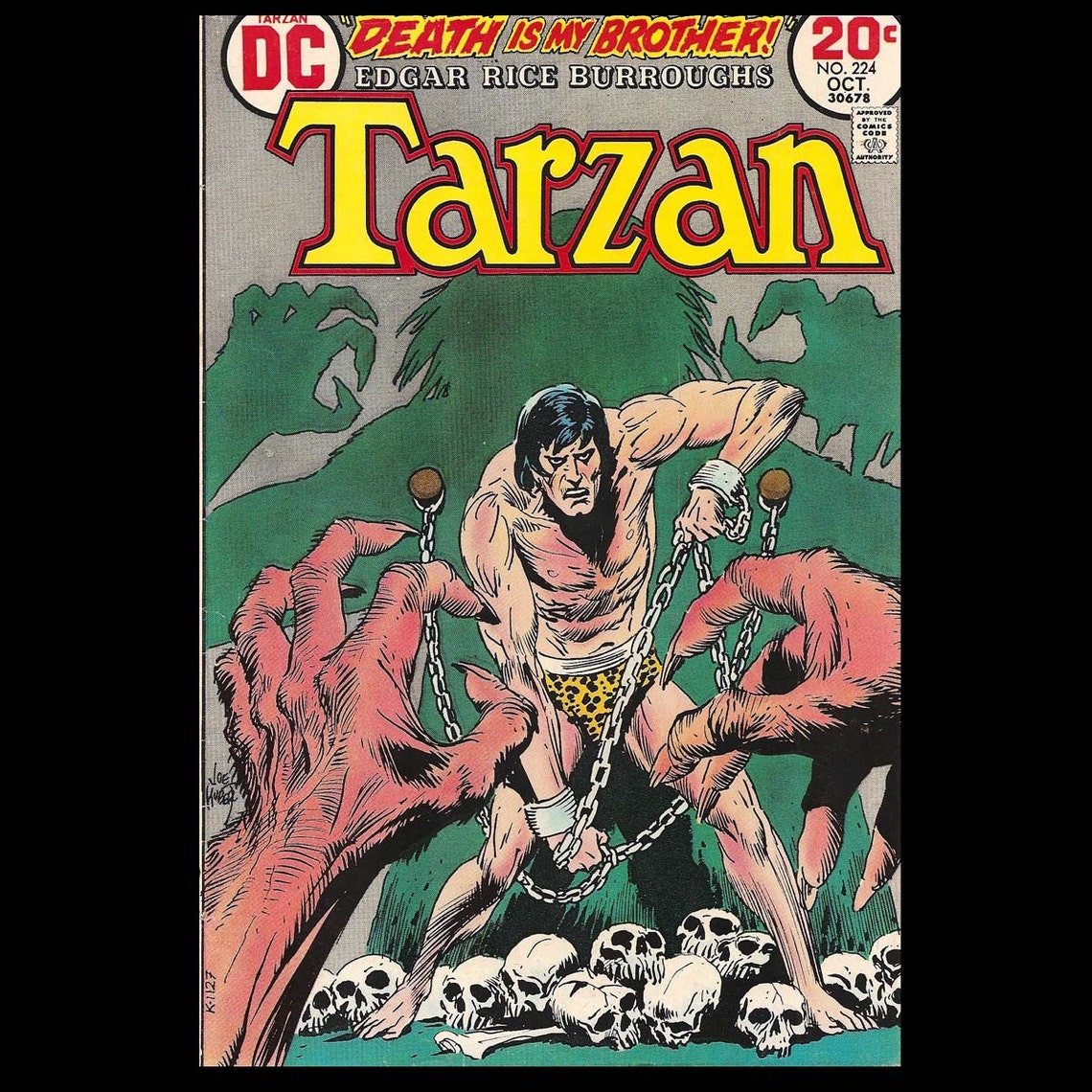 Tarzan Vol. 26 No. 224 DC Comics Comic Book C. October | Etsy