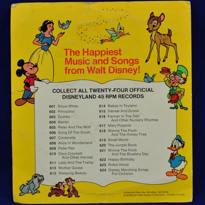 Walt Disney’s Bambi - Little April Shower, Spring Song, Love is a Song ...