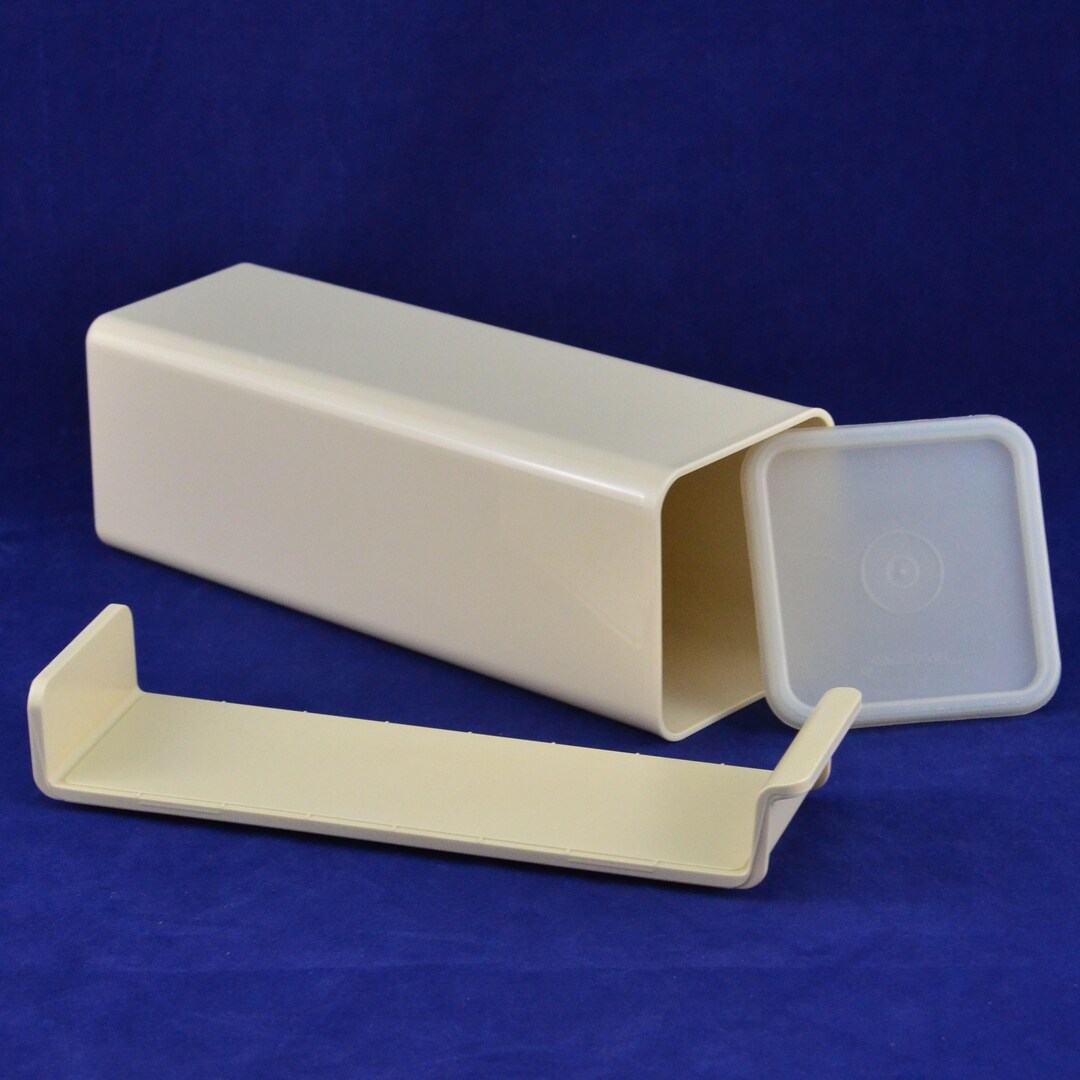 Vintage Tupperware 2 Lb Velveeta Block Cheese Keeper Container W Tray ...