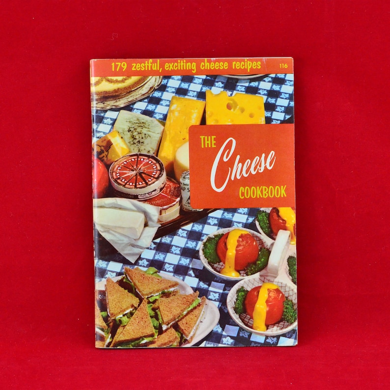 The Cheese Cookbook by Culinary Arts Institute - Vintage Illustrated ...