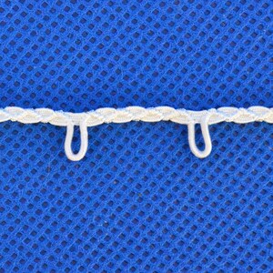 Cream Vintage Button Loop Elastic Trim 0.4 Inches Wide - Etsy