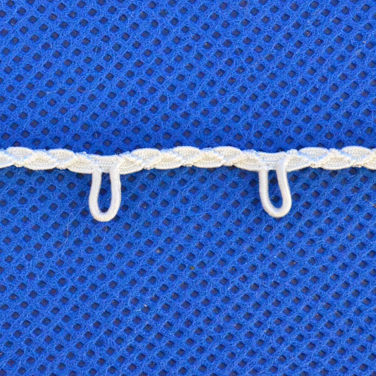 Cream Vintage Button Loop Elastic Trim 0.4 Inches Wide | Etsy