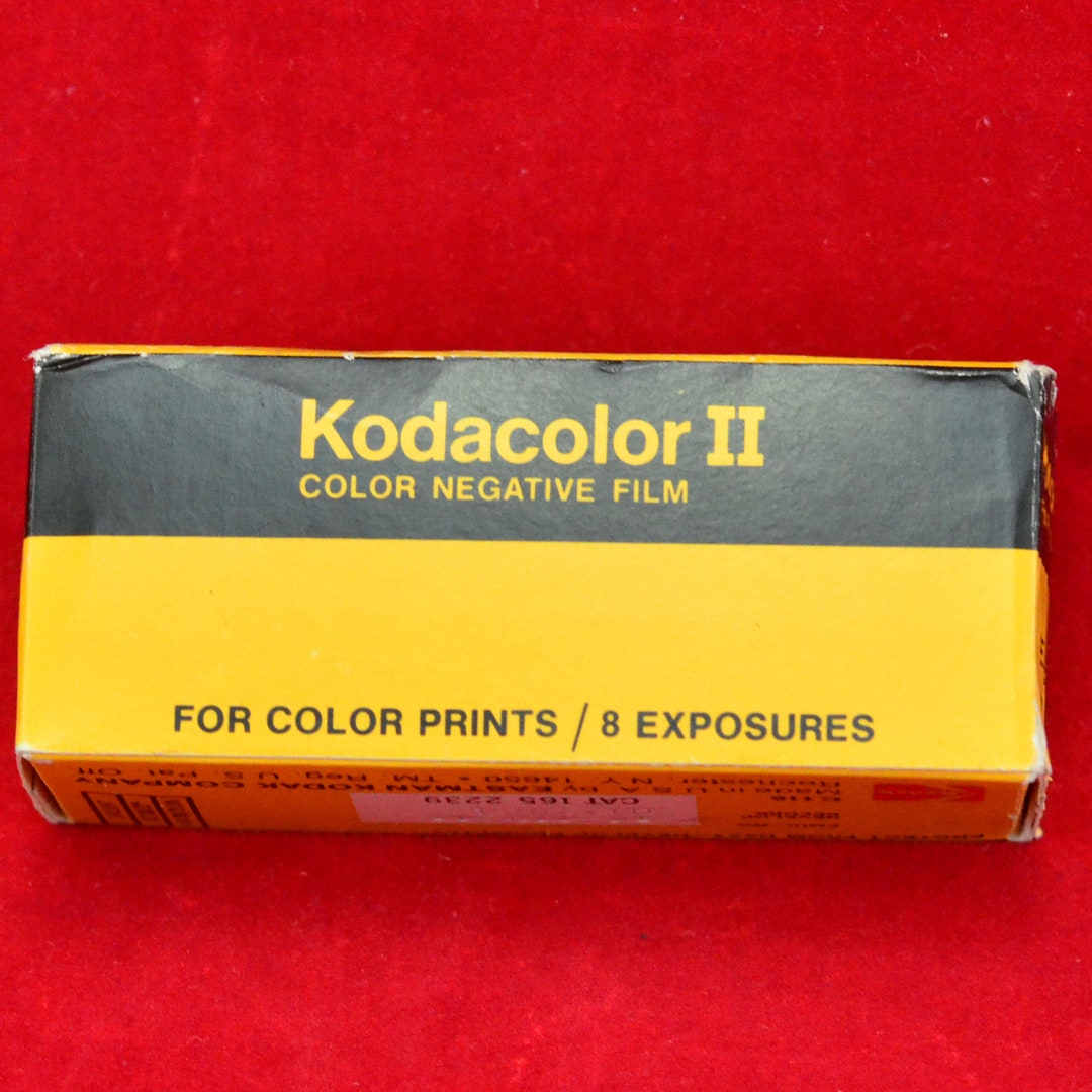 Vintage Kodacolor II C116 Color Negative Film in Original Box Unopened ...