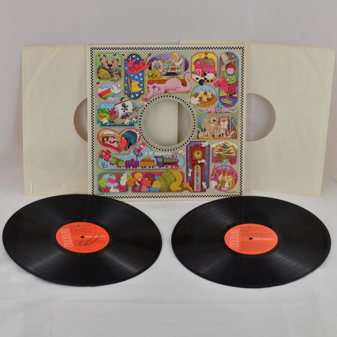 Vintage 85 World’s Greatest Children’s Songs 2 Record Set Bob Hastings ...