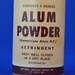 Vintage Alum Powder by Astringent National Package Drugs Inc. St. Louis ...